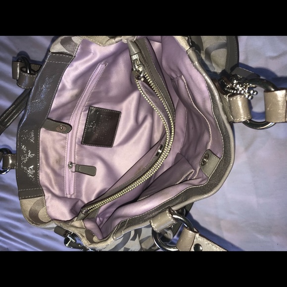 Coach | Bags | Coach Purse Gray | Poshmark